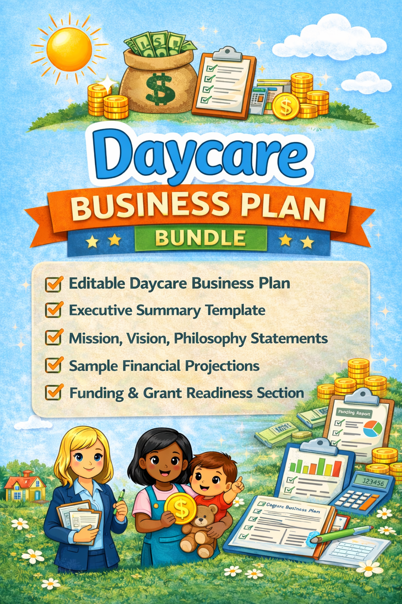 Daycare Business Plan Bundle – Super Promo Videos