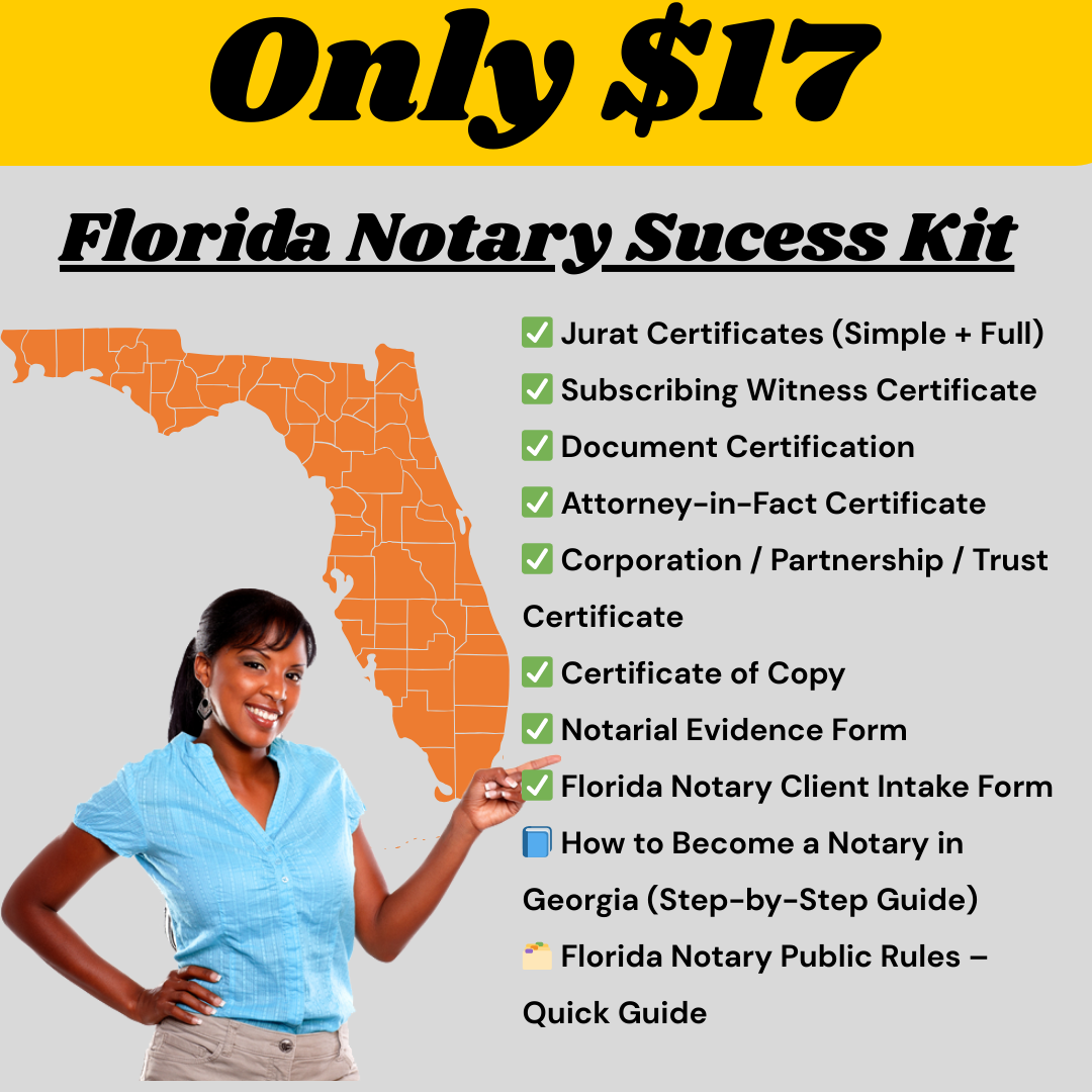 Florida Notary Success Kit – Super Promo Videos